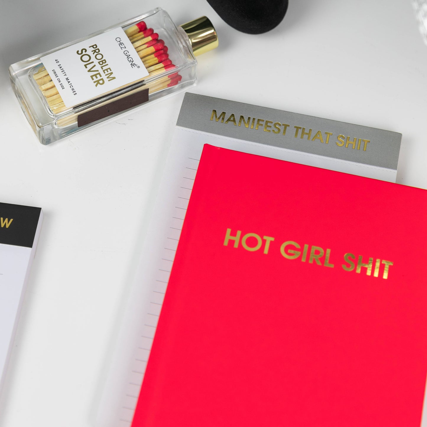 Manifest That Sh*t Notepad – Gold+Oak